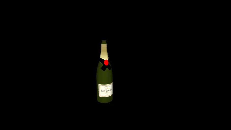 Moët et Chandon bottle | 3D Warehouse