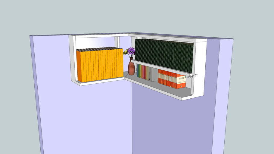 Corner Shelving unit | 3D Warehouse