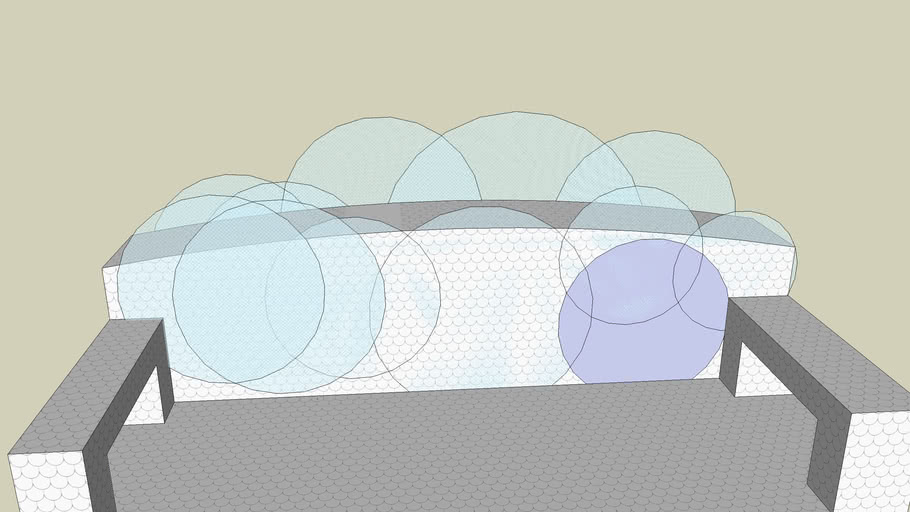 Bubble Bench | 3D Warehouse