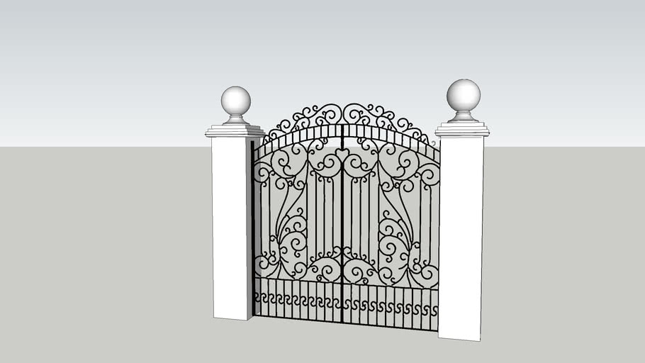 Entrance gate | 3D Warehouse