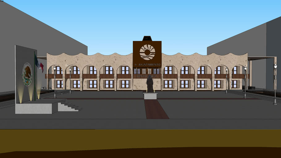 Palacio Municipal Benito Juárez | 3D Warehouse