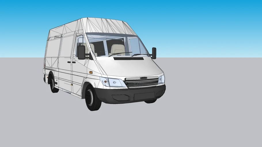 2003 Freightliner Sprinter (2500) (cargo variant) (118' wheelbase) | 3D Warehouse