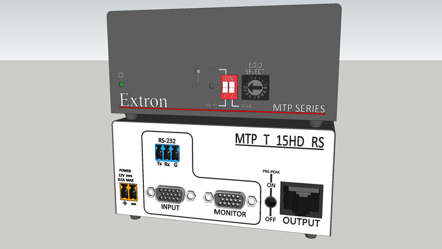 Extron MTP T 15HD RS | 3D Warehouse