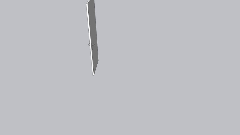 Binnendeur stomp 880x2315mm - Inner door | 3D Warehouse