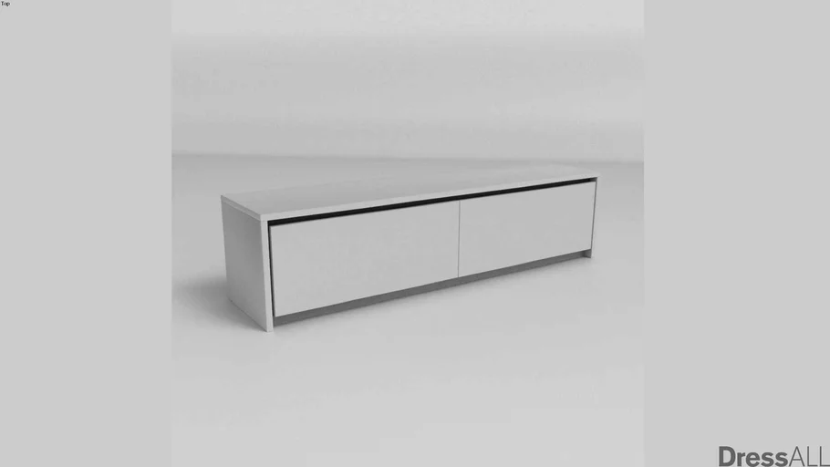 Rack MDF Laca 1200x450x450 | 3D Warehouse