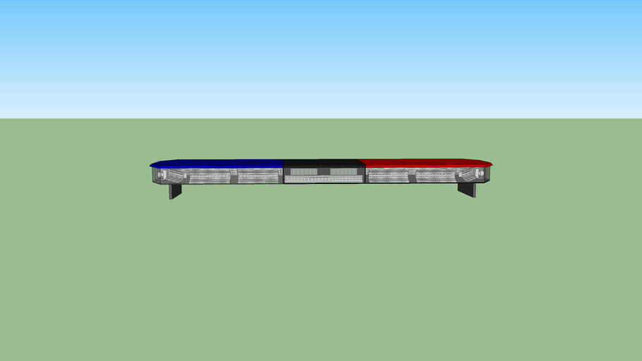 Code 3 RX2700 lightbar | 3D Warehouse