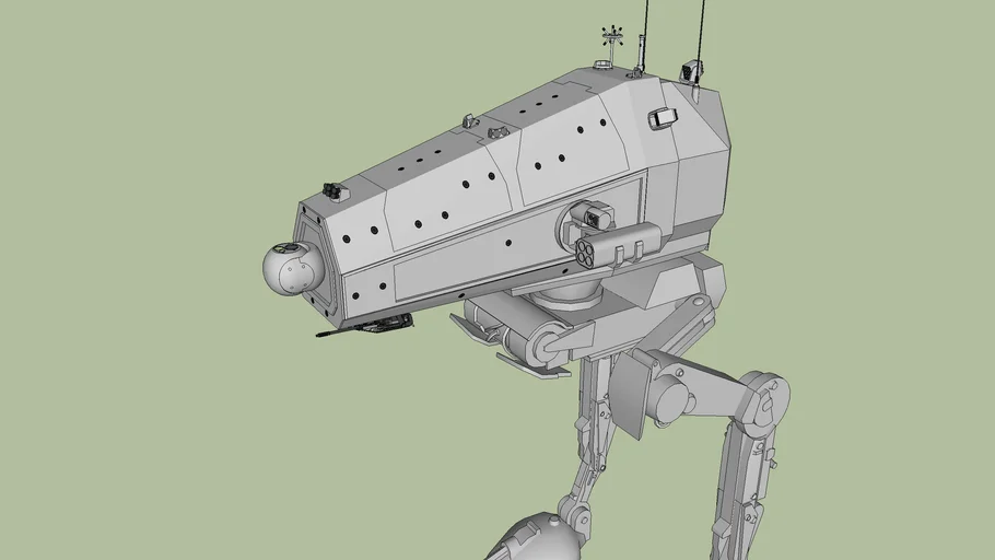 Improved AT-ST | 3D Warehouse