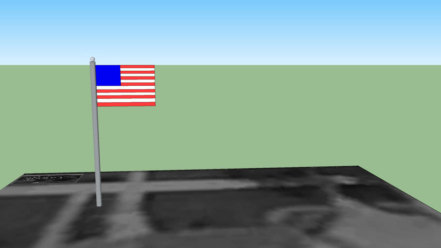 American flag | 3D Warehouse