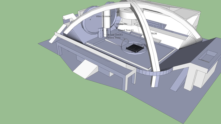 WWE Stage Concept | 3D Warehouse