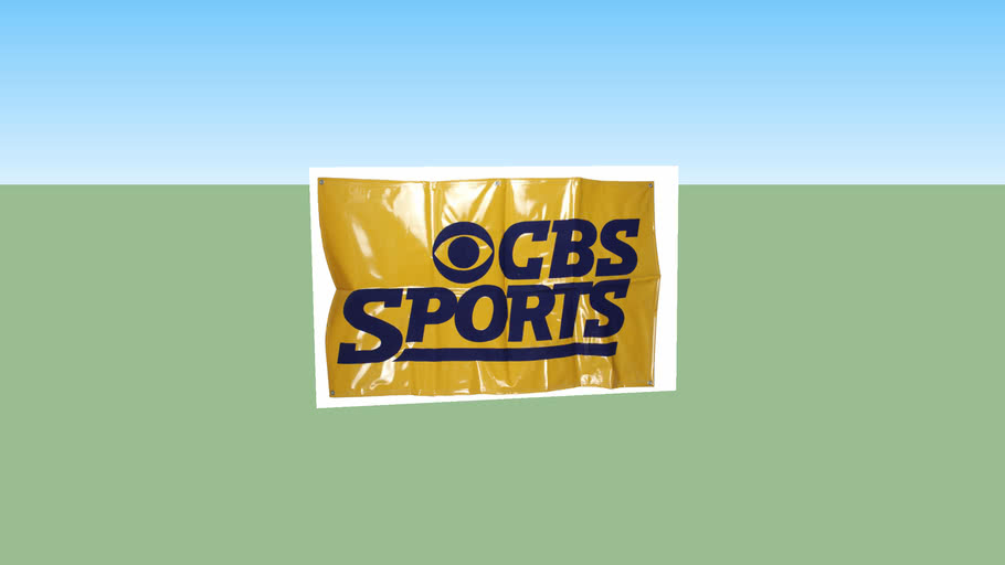 CBS Sports banner | 3D Warehouse