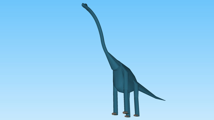 Brachiosaurus | 3D Warehouse