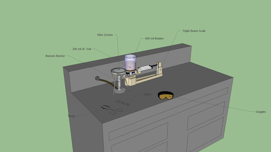 A Simple Lab Set Up | 3D Warehouse