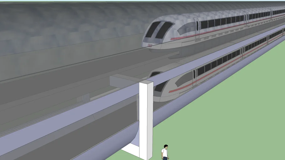 maglev train | 3D Warehouse