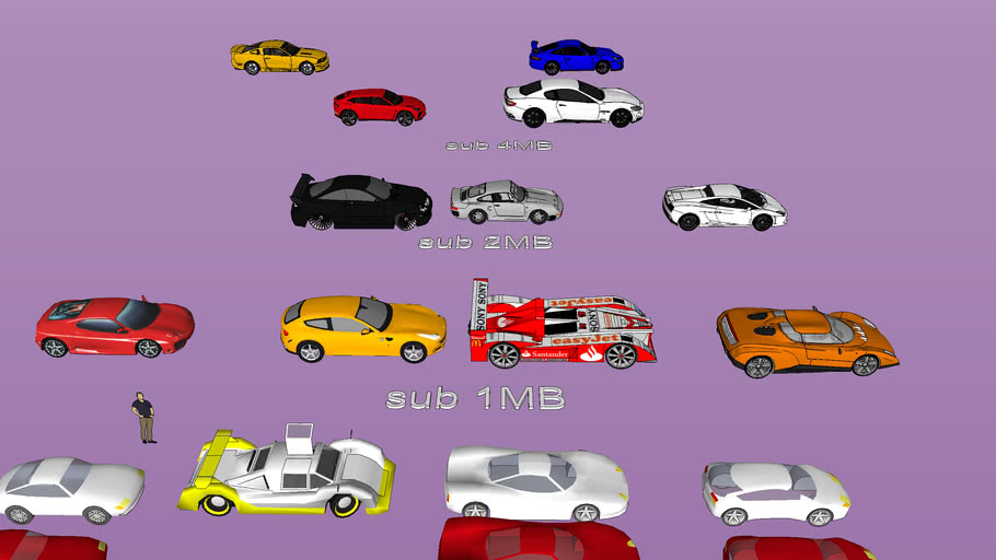 vehicles, supercar props | 3D Warehouse