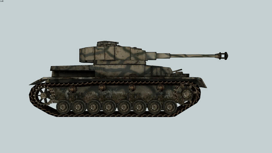 CoD : WaW - Panzer IV Tank | 3D Warehouse