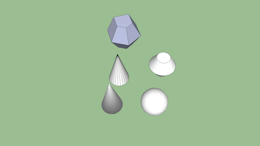 Hard to make shapes | 3D Warehouse