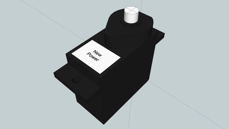 Mini Servo, New Power | 3D Warehouse