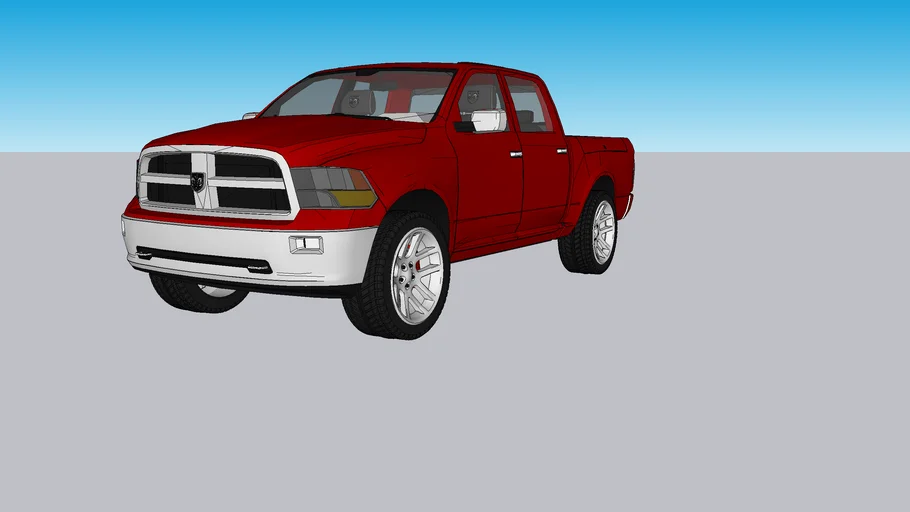2014 Dodge RAM 1500 (Big Horn crew cab) | 3D Warehouse