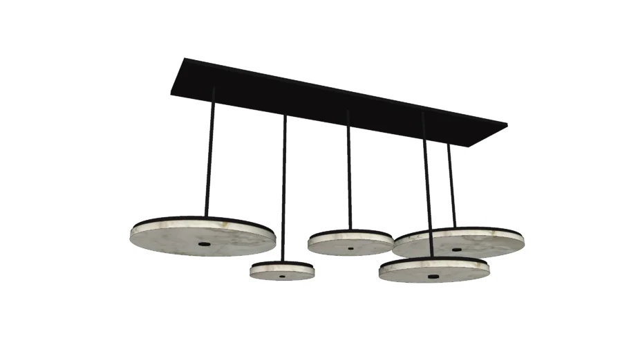 Manhattan alabaster ceiling light by Atelier Alain Ellouz (5 sizes ...