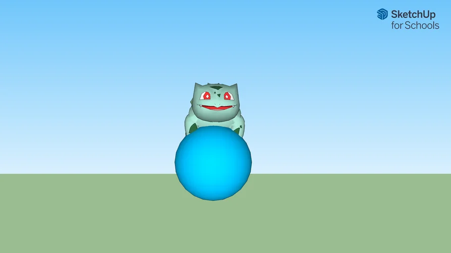 A Bulbasaur Balloon | 3D Warehouse