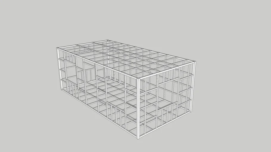 7x3 prefabric pre design | 3D Warehouse