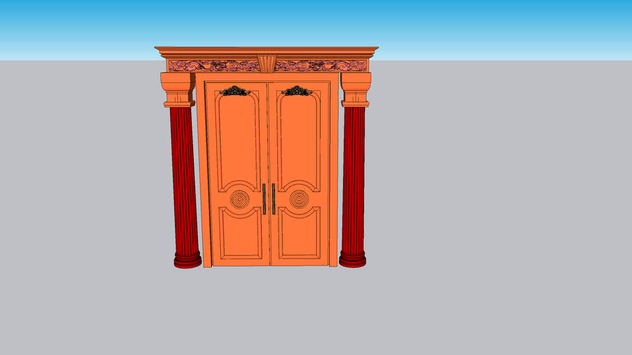 Antique Door | 3D Warehouse