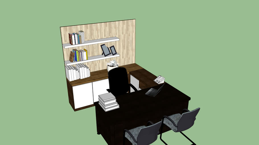 Ruang Manager | 3D Warehouse