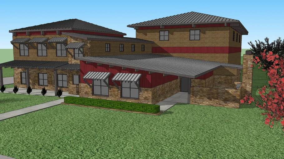 Modern Building | 3D Warehouse