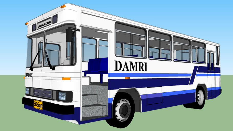 Bus Kota Damri | 3D Warehouse