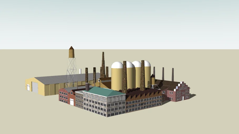 Industrial Complex | 3D Warehouse