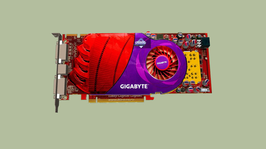 GIGABYTE ATI RADEON HD 4850 (512mb) | 3D Warehouse