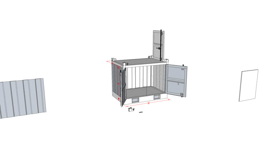 MINI CONTAINER | 3D Warehouse