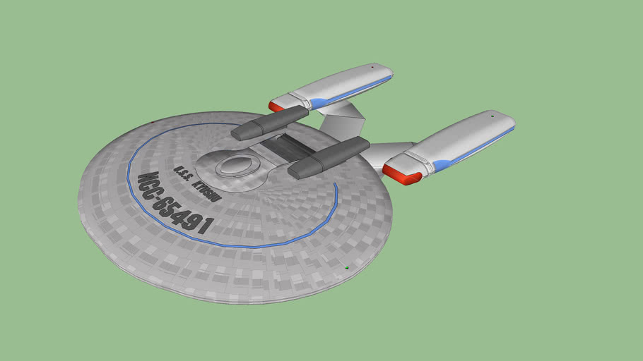 USS Kyushu (New Orleans Class), Kitbash from the Battle of Wolf 359 ...