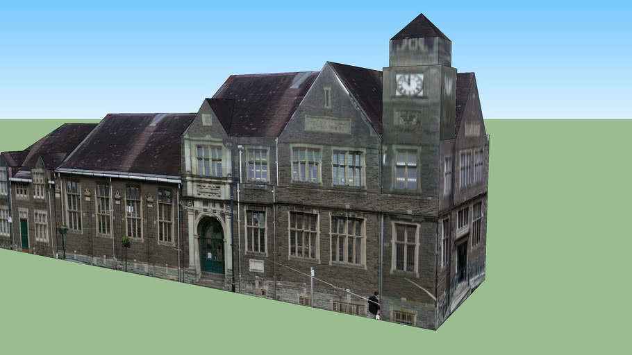 Library, Penarth, Vale of Glamorgan, Wales, UK | 3D Warehouse