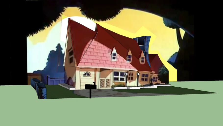 Darkwing Ducks House | 3D Warehouse