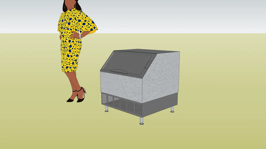 Ice Machine Undercounter | 3D Warehouse