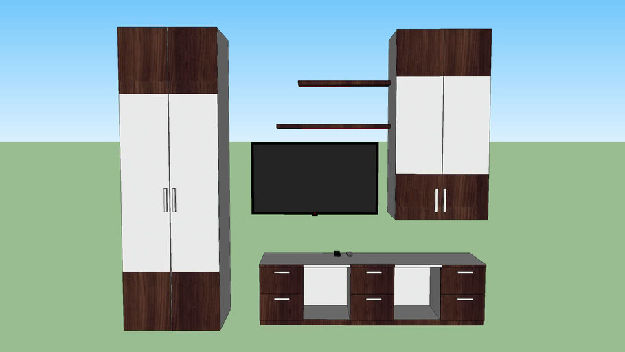 TV Rack | 3D Warehouse
