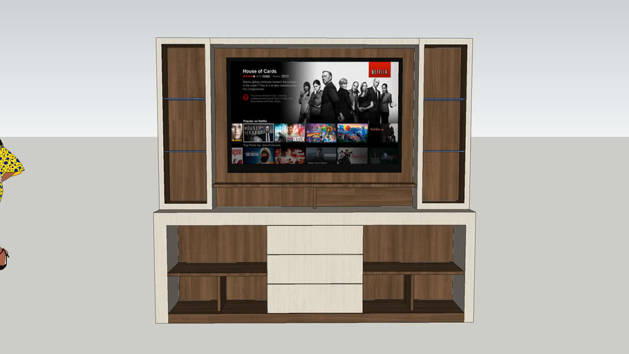 Meeting Room TV Unit. | 3D Warehouse