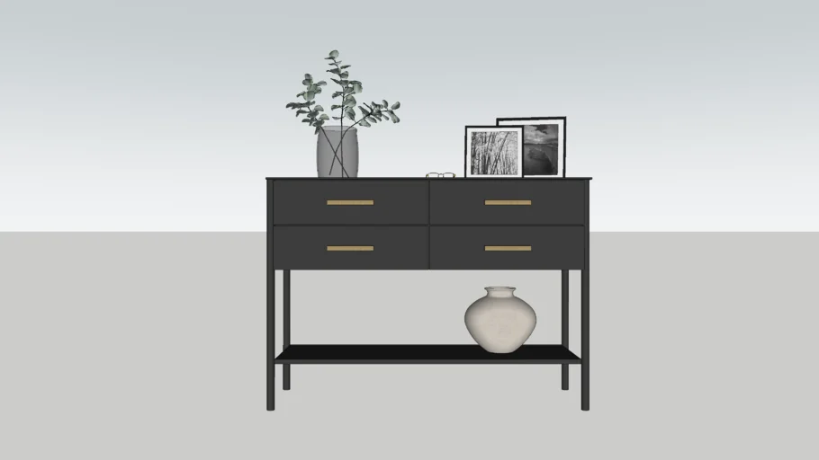 ENTRYWAY TABLE WESTELM | 3D Warehouse