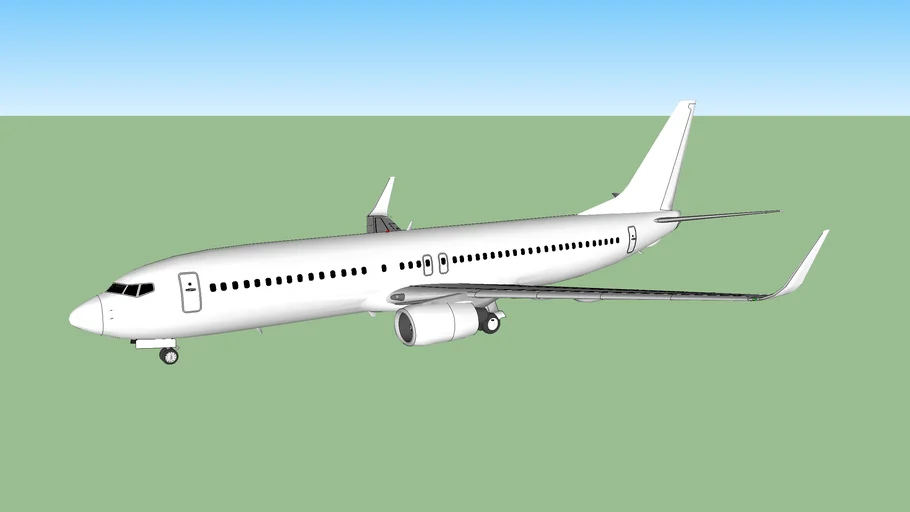 Template - Boeing 737-800 v.3 | 3D Warehouse