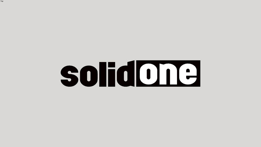 Solid One Logo | 3D Warehouse