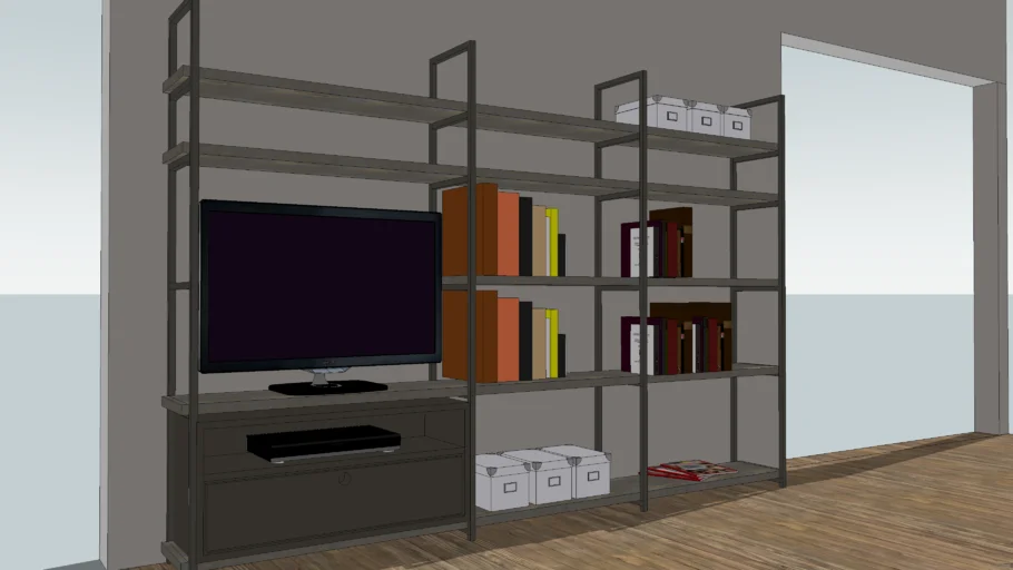 library | 3D Warehouse