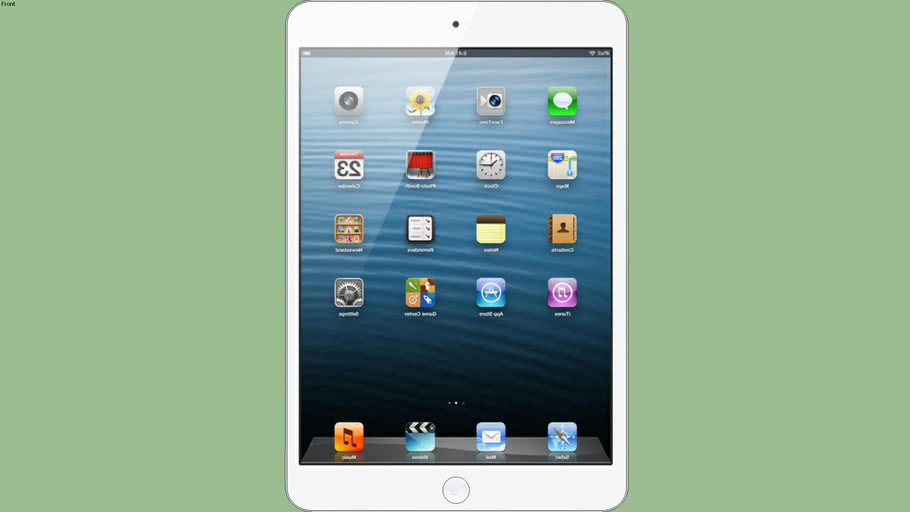 Ipad Mini (Branco) / White | 3D Warehouse