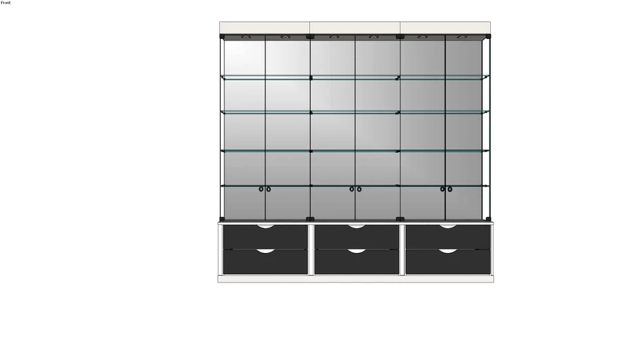 Glass Cabinet1 | 3D Warehouse