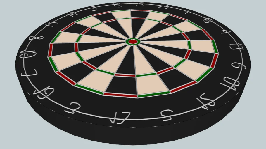 Dart Board | 3D Warehouse