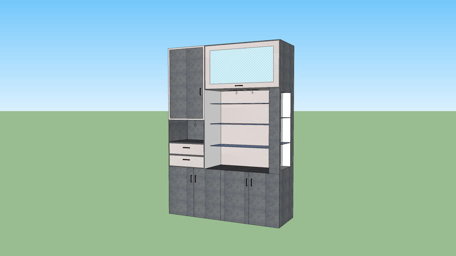 Crockery Unit by Faizan | 3D Warehouse