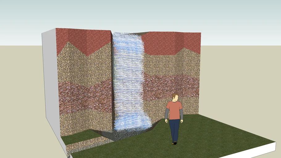 My First Water Fall | 3D Warehouse