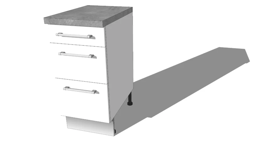 Ikea Element bas 40 Faktum Dynamique | 3D Warehouse