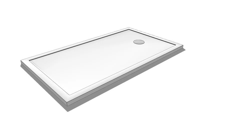 Base Duche Stepin 140x80 - Sanindusa | 3D Warehouse