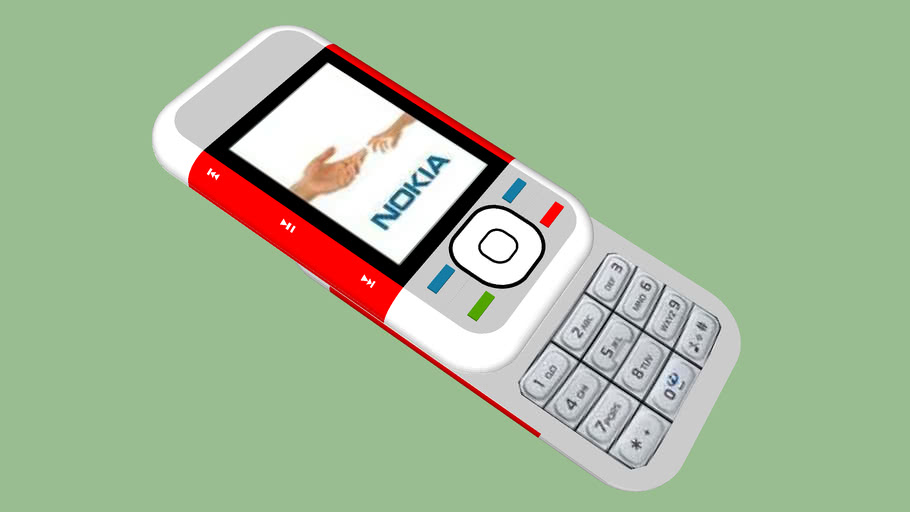Celular Nokia 5200 | 3D Warehouse